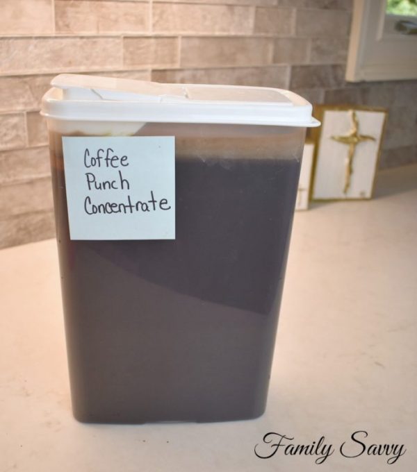 The Best Iced Coffee Punch for Any Occasion - Family Savvy