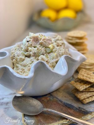 Simple and Delicious Lemon Pepper Tuna Salad - Family Savvy